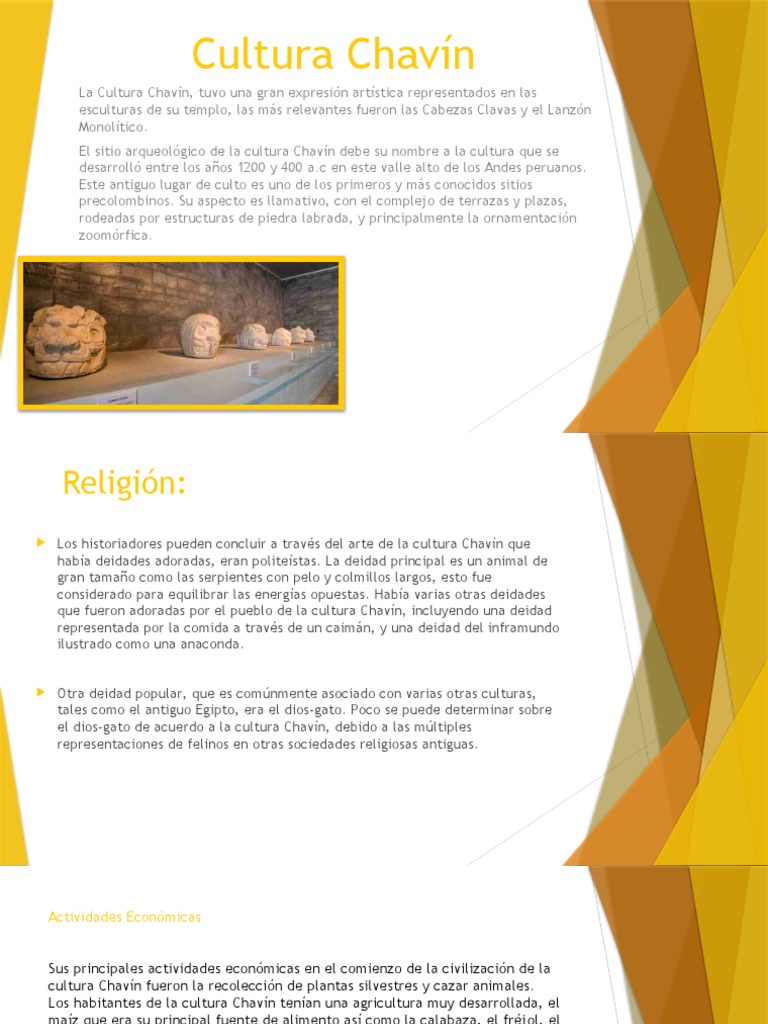 Cultura Chavín | PDF