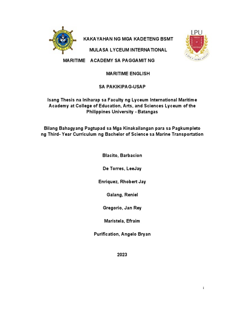 Fil 2 Research Final | PDF