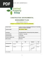 Environmental Management Plan Sample | PDF | Stormwater | Water Quality