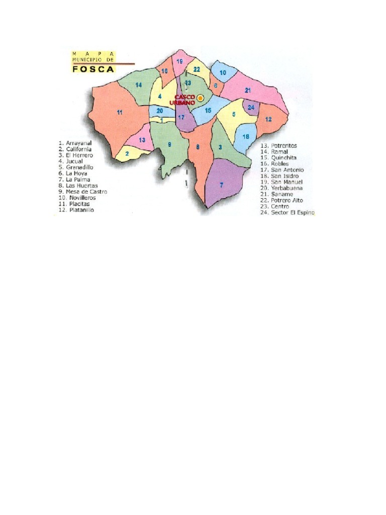 Mapa Fosca | PDF