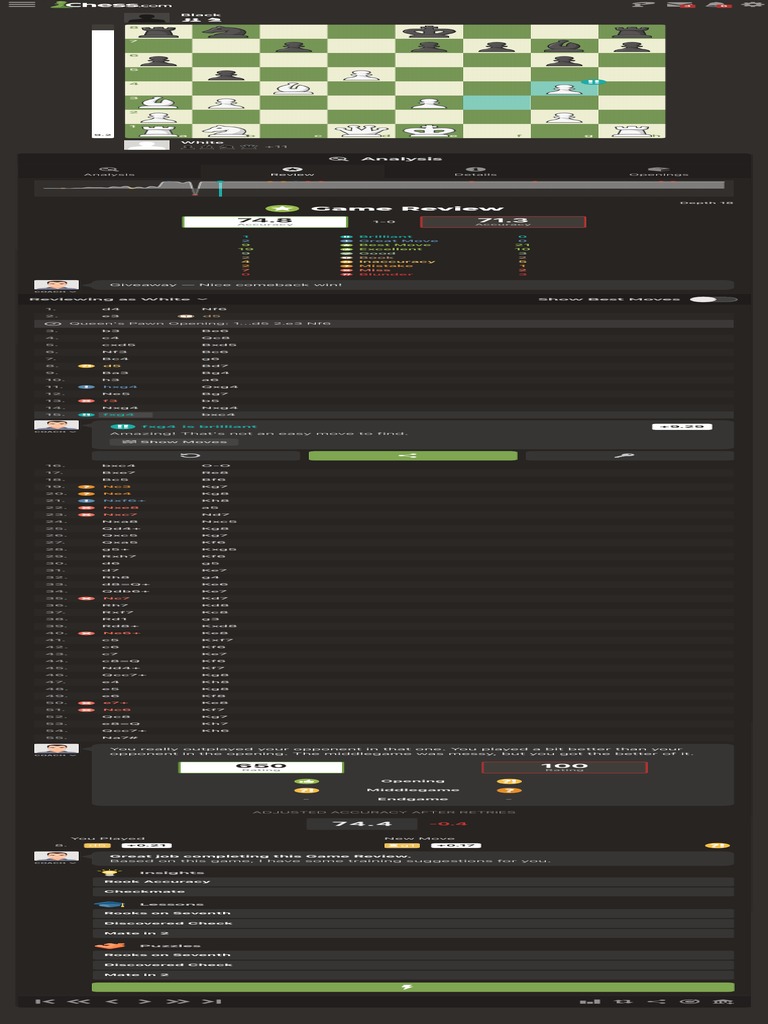 Chess Analysis Board and PGN Editor | PDF | Game Theory | Traditional Board Games