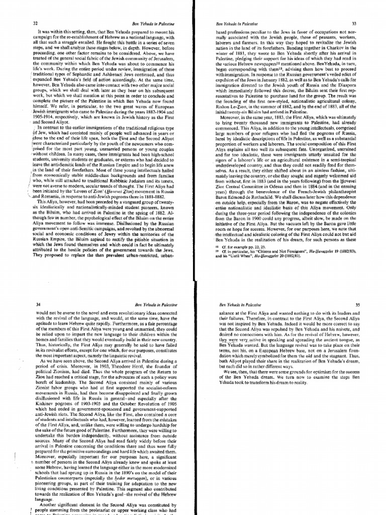 10 The Revival of A Classical Tongue Eliezer Ben Yehuda and The Modern ...