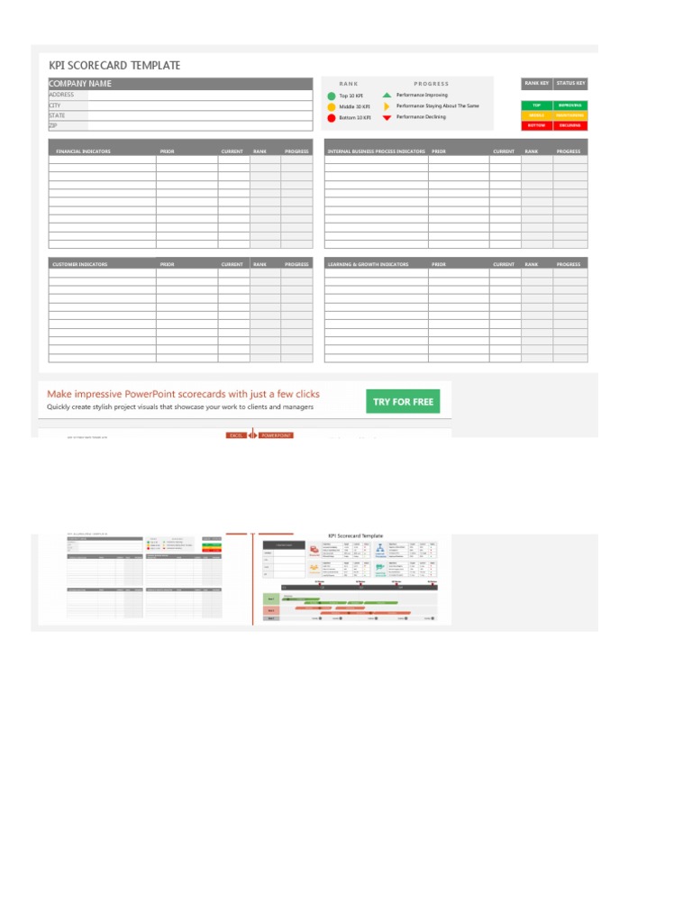 03 kpi-scorecard-template | PDF