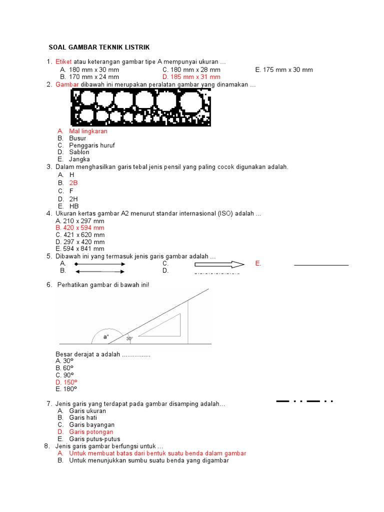Soal Gamtek Ok | PDF
