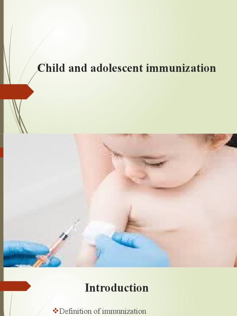 Immunization PPT - Edited | PDF | Vaccination | Vaccines