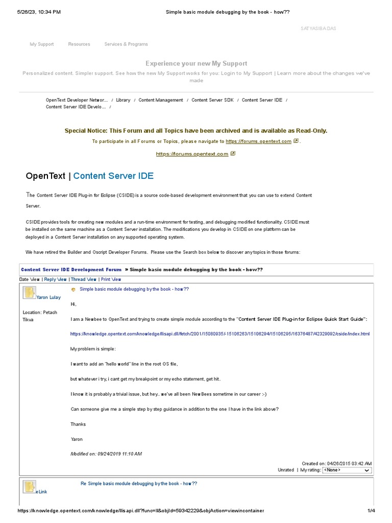 Module Debugging by The Book - How | PDF | Integrated Development Environment | Eclipse (Software)