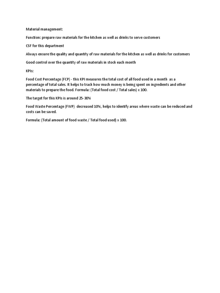Material Management | PDF