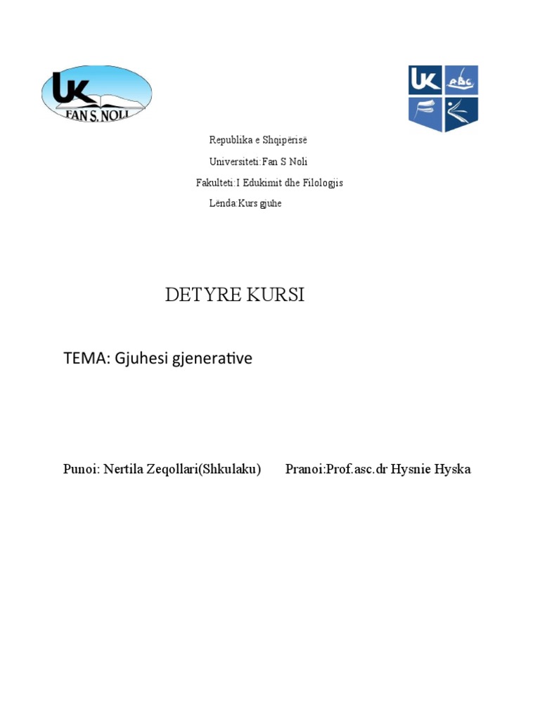 Detyre | PDF