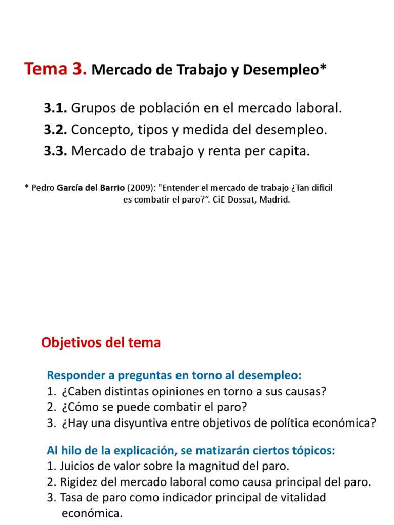 T-3. E.S. (Spanish) | PDF | Desempleo | Nairu