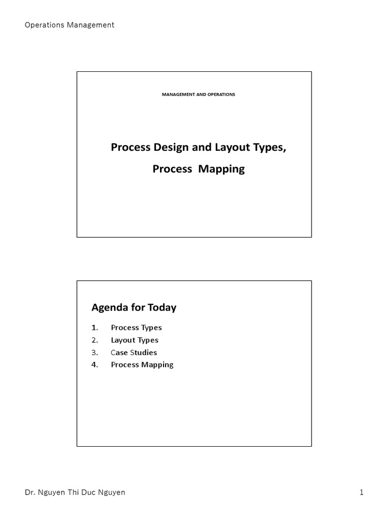 BA - N-2 Process Design, Layout, Process Mapping-Sent ST | PDF