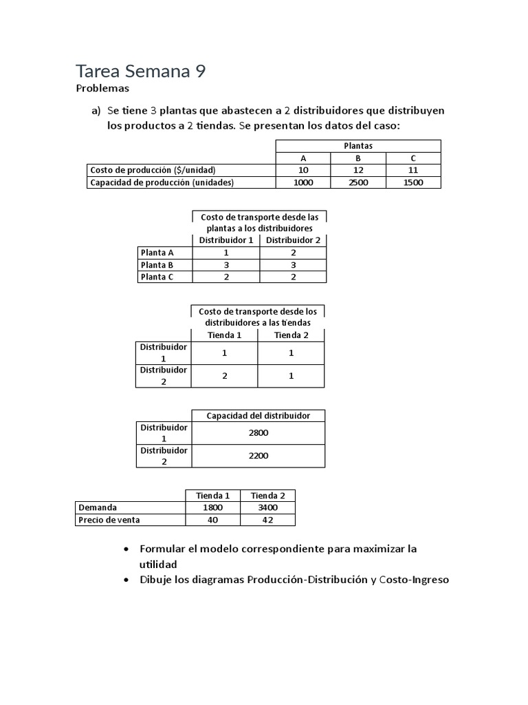Tarea Semana 9 | PDF