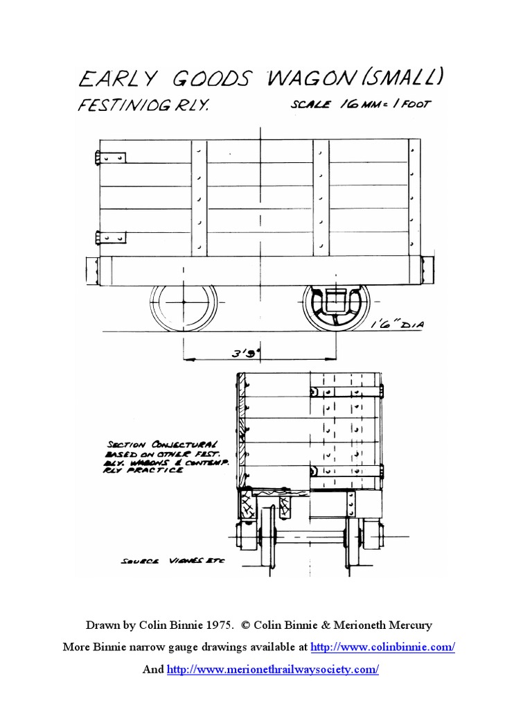 Colin Binnie 1975 Railway Drawing | PDF