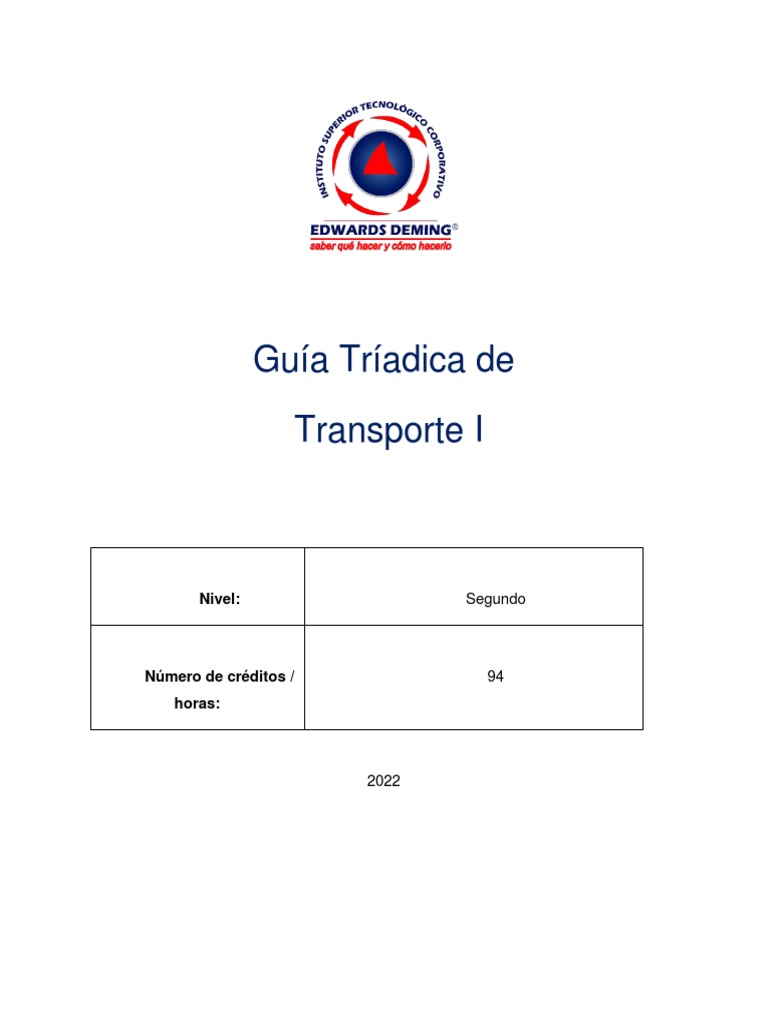 Guia de Transporte | PDF | Camión | Transporte