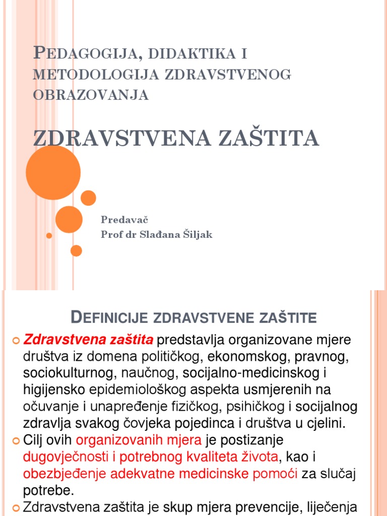 PR 11_Zdravstvena zastita | PDF