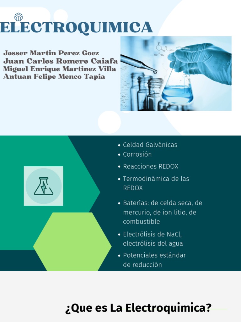 Electroquimica | PDF