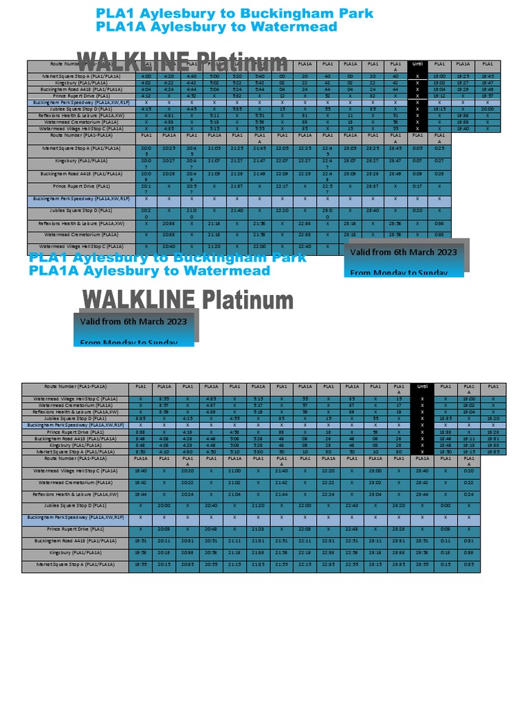 Pla1 Pla1a 6th March 2023 | PDF