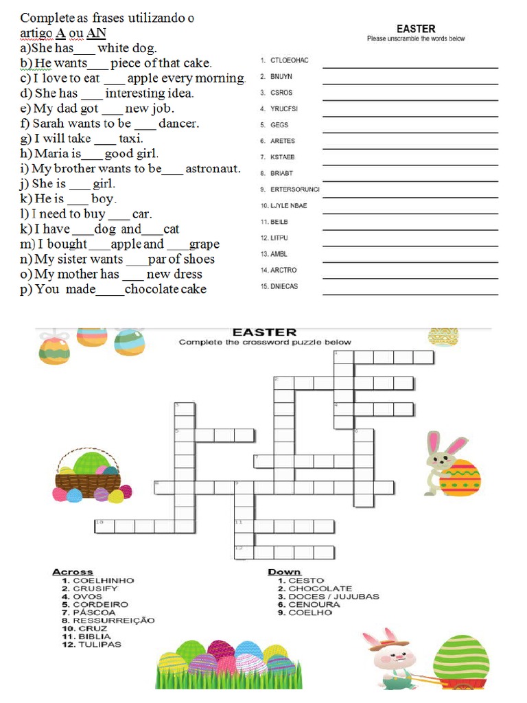 EASTER 5º Anos | PDF