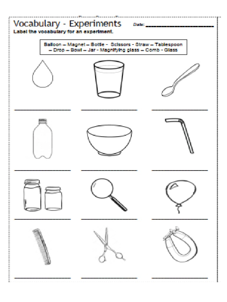 Vocabulary Experiments | PDF