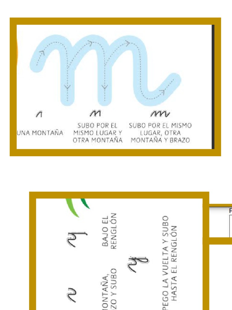 trazo letras m, l | PDF