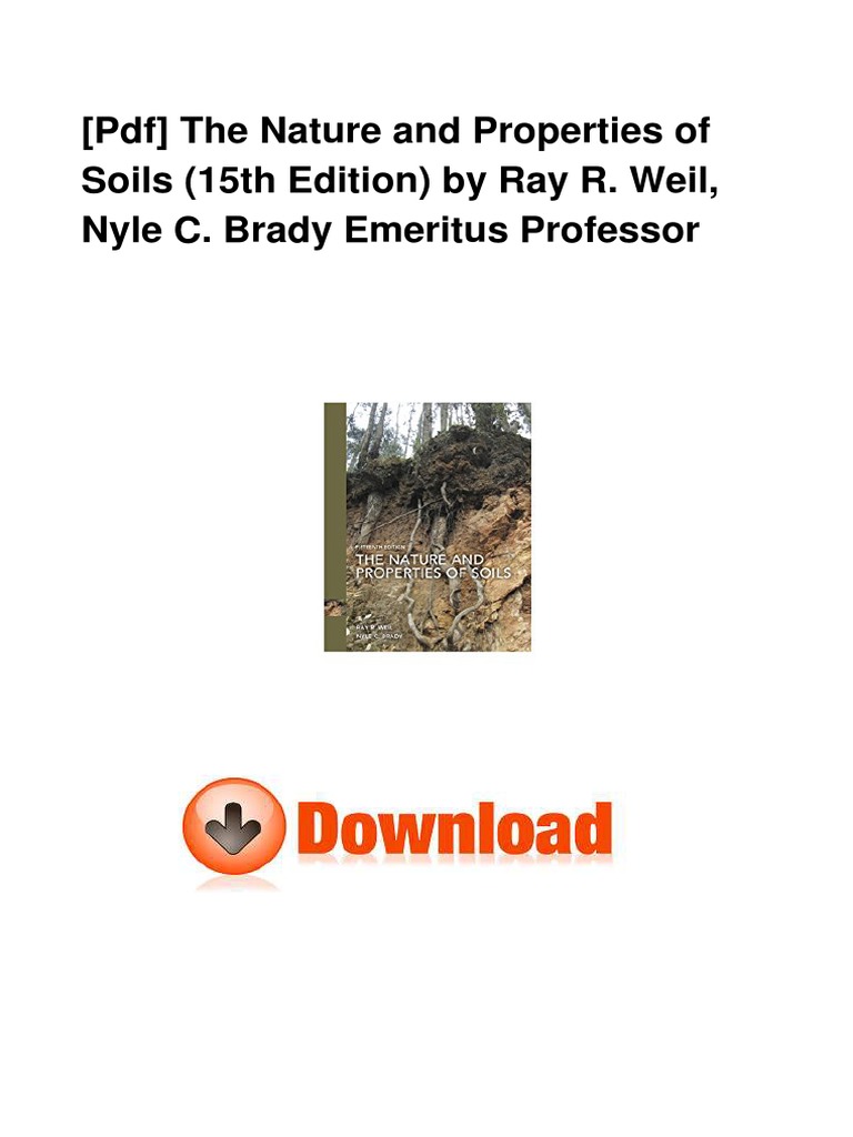 Nature and Properties of Soils, 15th Ed. | PDF | Language Arts ...