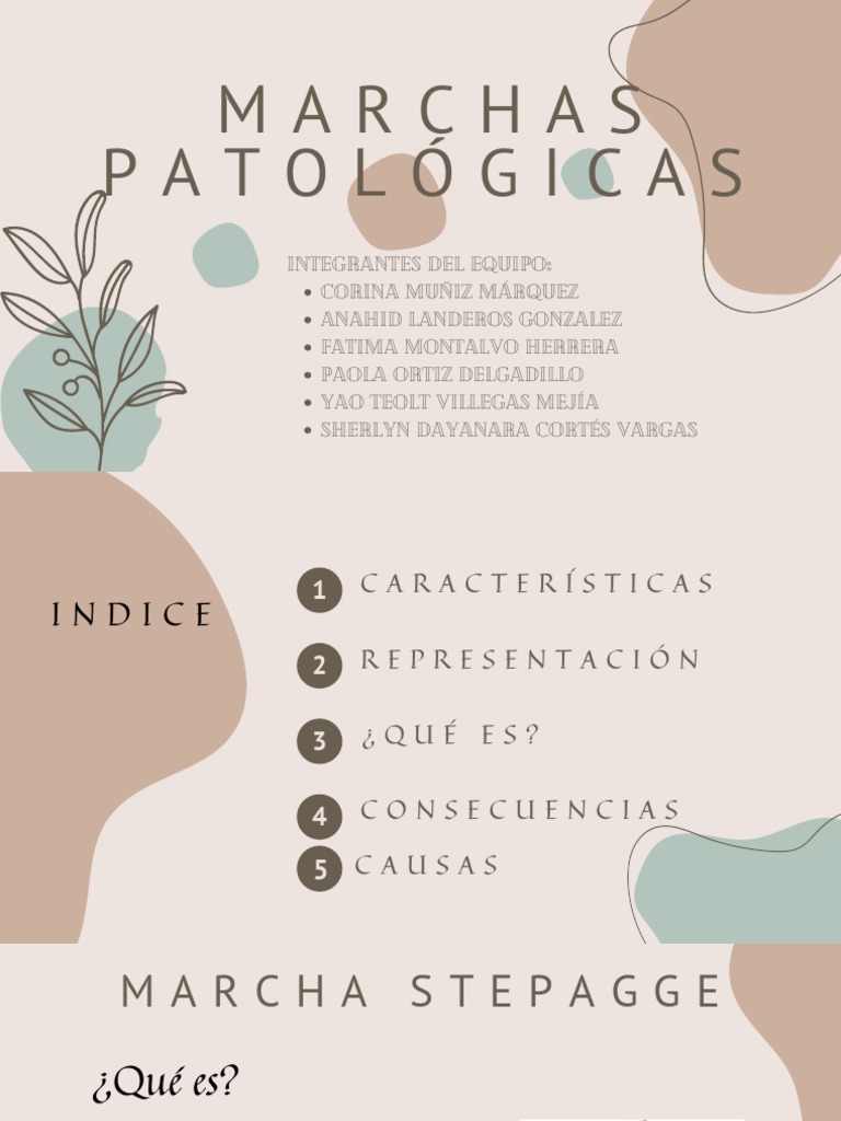 Marchas Patologicas | PDF