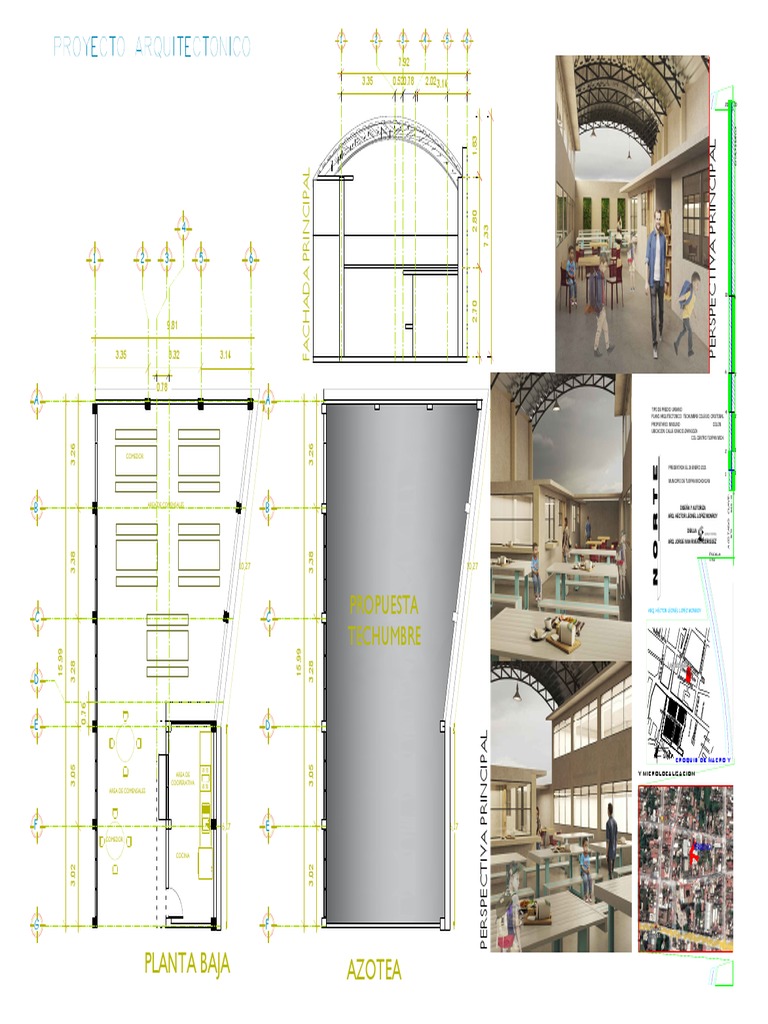 Plano Corregido Techumbre Cristobalcolon | PDF