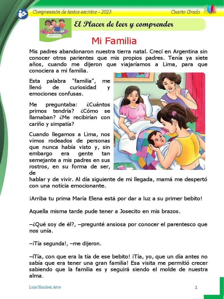 6 - Mi Familia | PDF