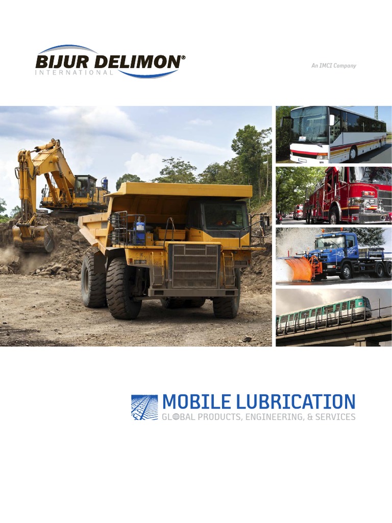 Mobile Lubrication Bijur Delimon | PDF | Lubricant | Engineering