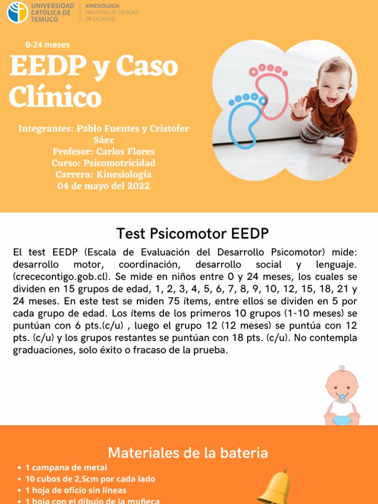 Test Psicomotor EEDP | PDF