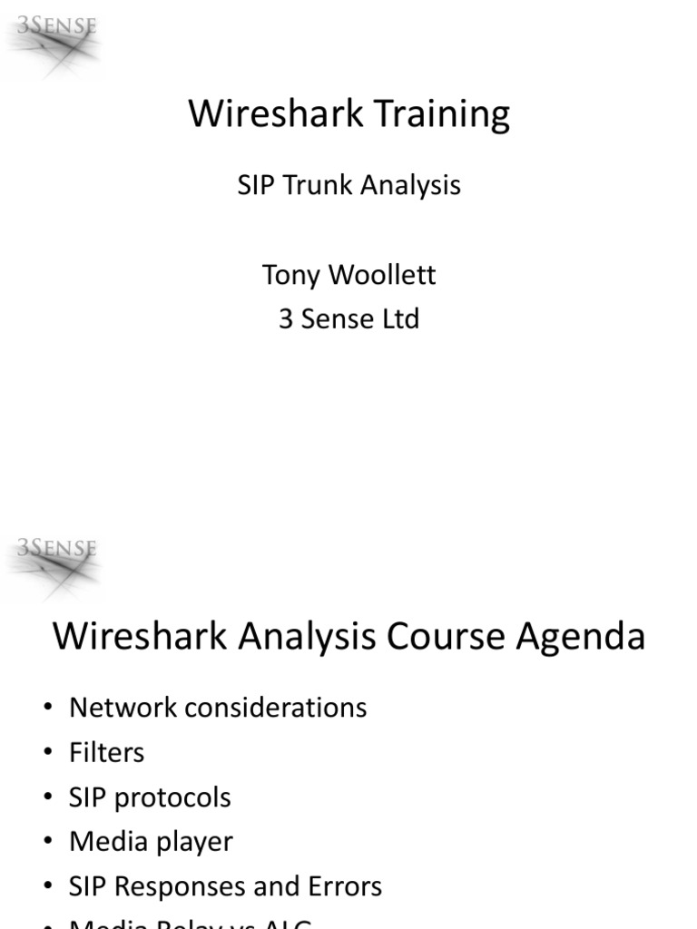 Wireshark Training - v1 | PDF
