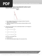 A Level Maths: Moments Assessment Solutions | PDF | Force | Tension ...