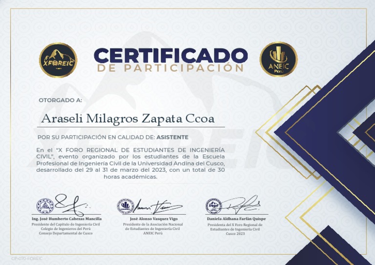 CP 070 Foreic 2023 | PDF