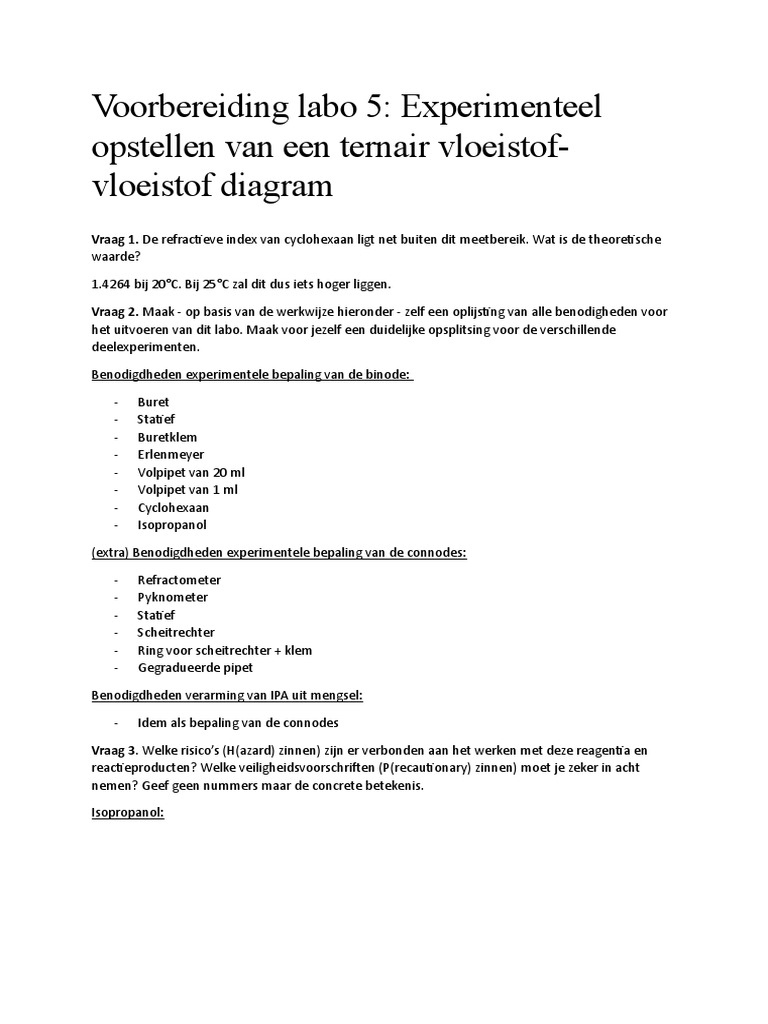 Voorbereiding Labo 5 | PDF