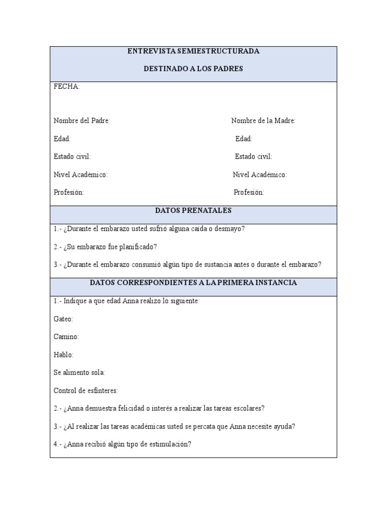Entrevista Semiestructurada | PDF | Aprendizaje | Maestros