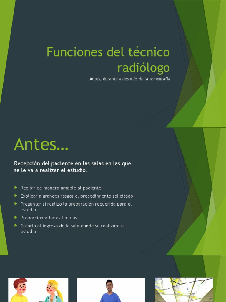 Funciones Del Técnico Radiólogo | PDF