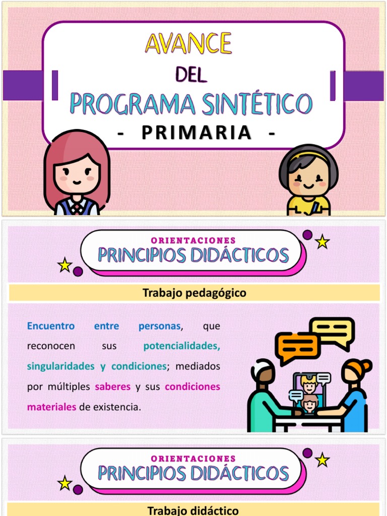 (F5) Avance Del Programa Sintético | PDF | Aprendizaje | Conocimiento