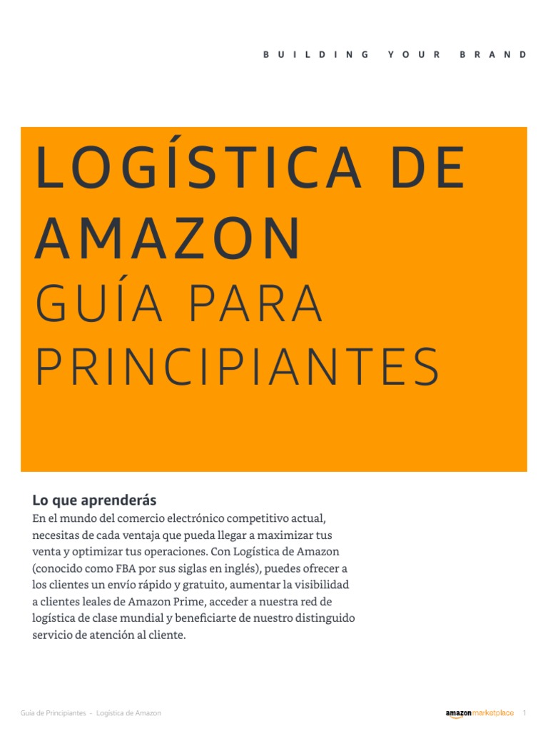 8 AMAZON Logistica | PDF | Logística | Inventario