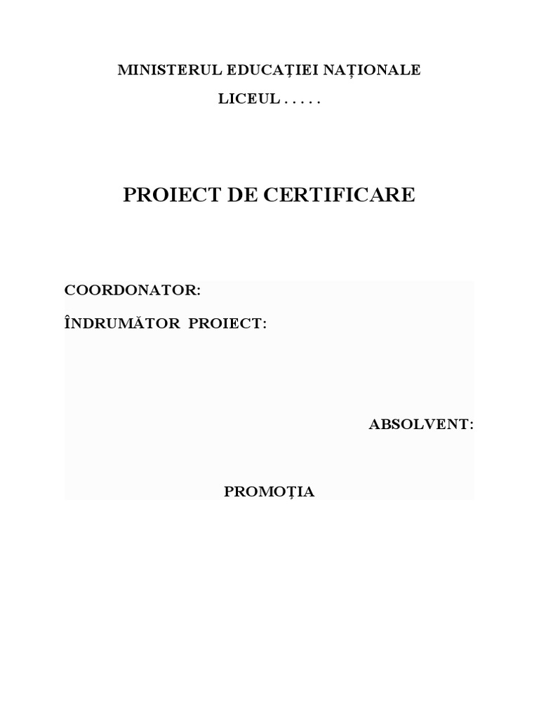 Proiect AMG | PDF
