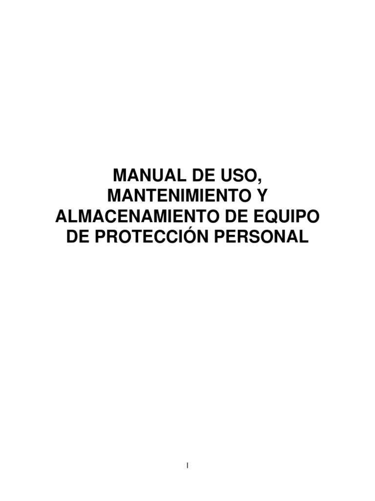 Manual de EPPS | PDF