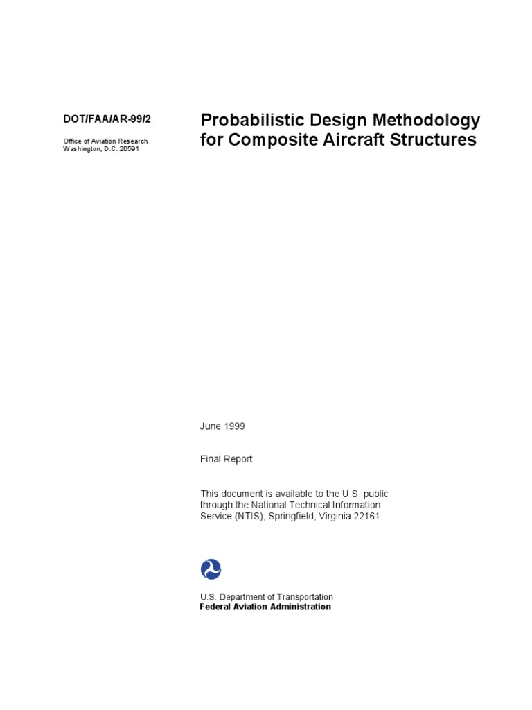 Probabilistic Design Methodology For Composite Aircraft Structures | Download Free PDF ...