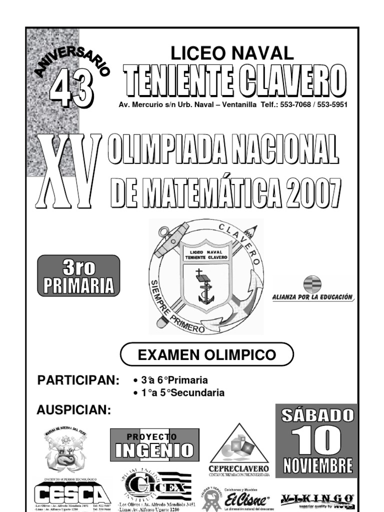 3ro Primaria | PDF