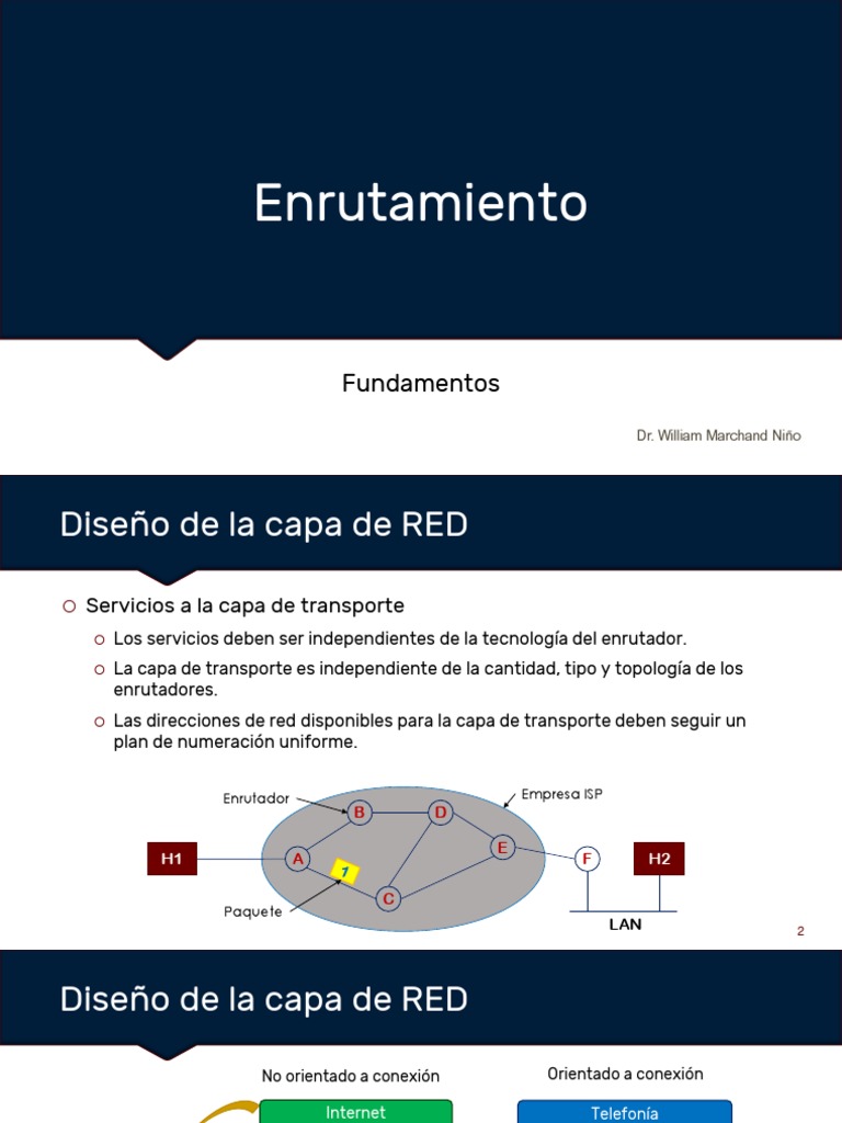 Capa3 - Enrutamiento | PDF | Enrutador (Computación) | Enrutamiento