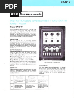 Cag 14 & Cag 34 | PDF | Relay | Transformer