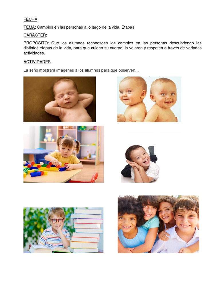 Etapas de La Vida | PDF