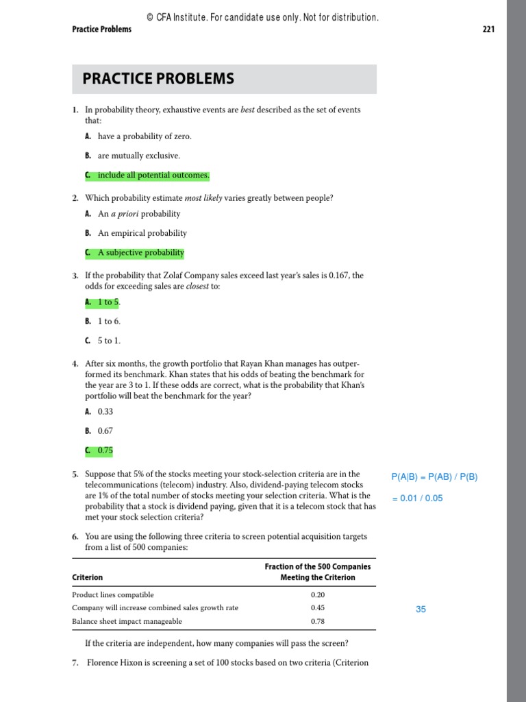 Curriculum Module 3 Questions | PDF | Variance | Covariance