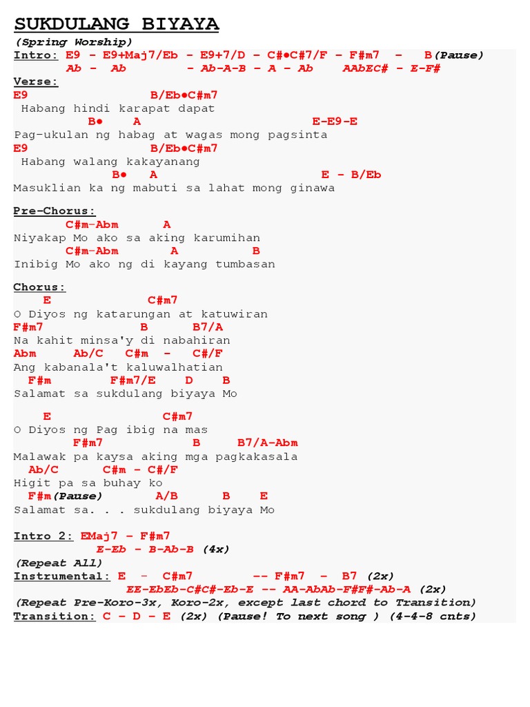 Sukdulang Biyaya | PDF
