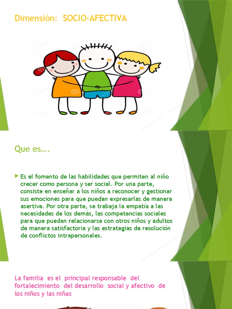 Dimensión Socio Afectiva | PDF