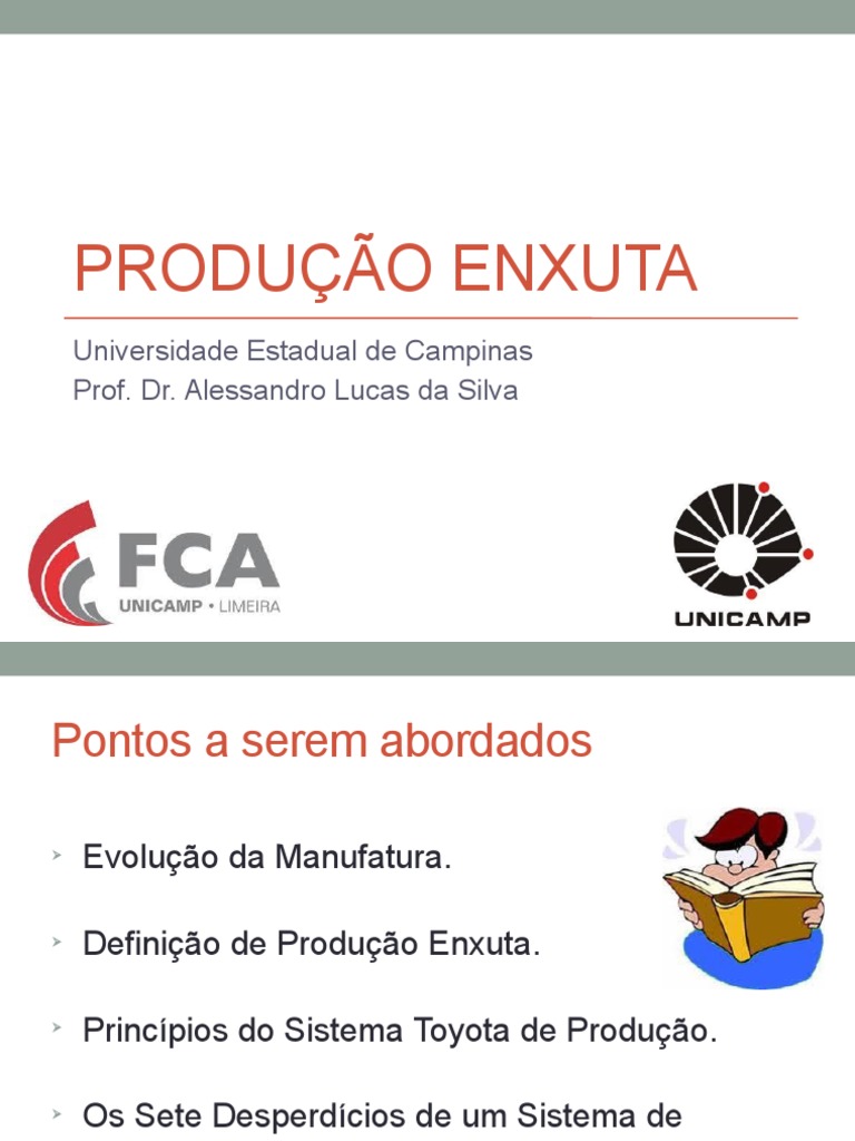 Aula Producao Enxuta Pdf