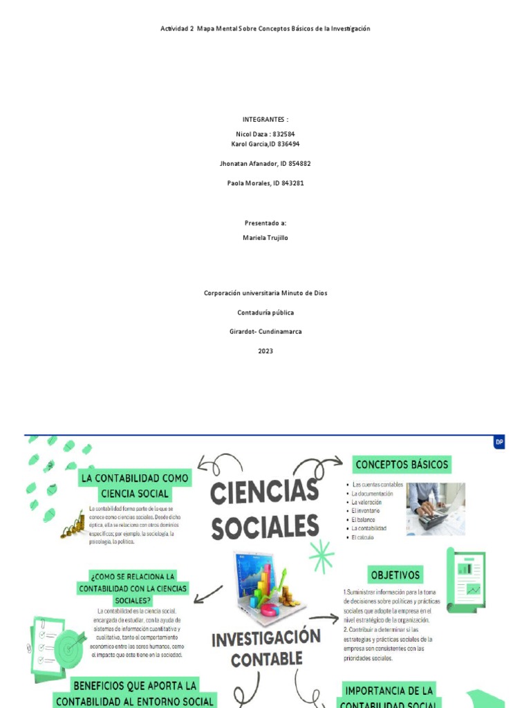 Actividad 2 Investigacion Formativa | PDF