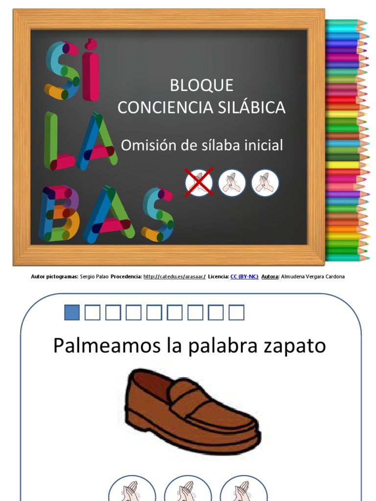 Conciencia Silabica Omision Silaba Inicial | PDF | Lingüística | Fonología